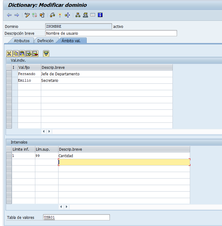 ABAP: Creación de Dominio y Elemento de Datos - Desarrollo Fácil