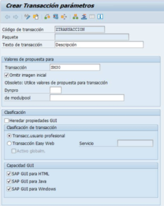 SAP Crear transacción para SM30 - Desarrollo Fácil